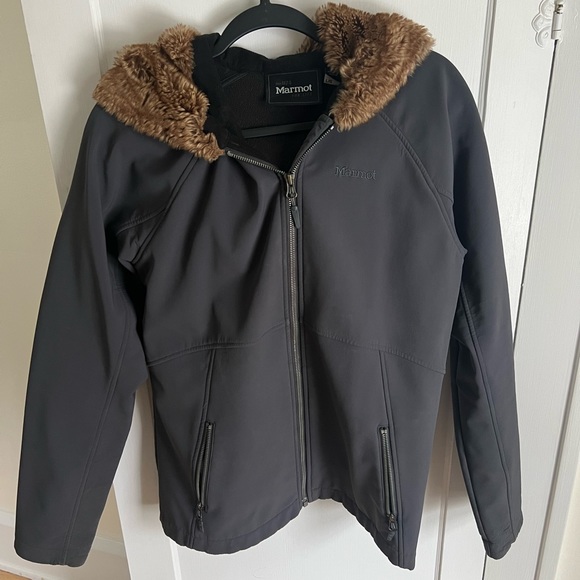 Jackets & Coats | Marmot Jacket With Fur Hood | Poshmark